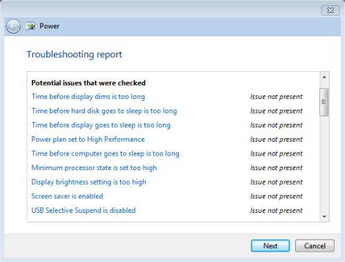 Troubleshoot and Improve power usage on Windows 7 Troubleshoot and Improve power usage on Windows 7