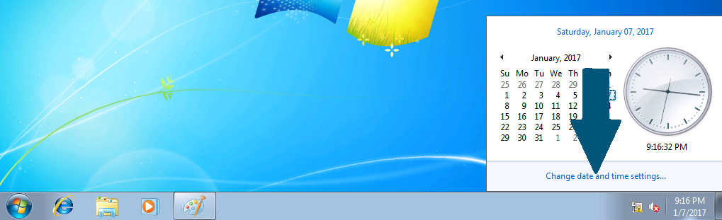 How To Change Date And Time In Windows 7 Professional