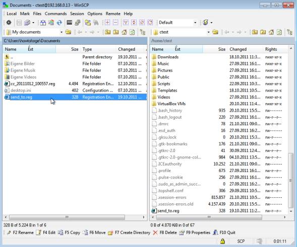 FTP, SFTP and SCP Client for Windows