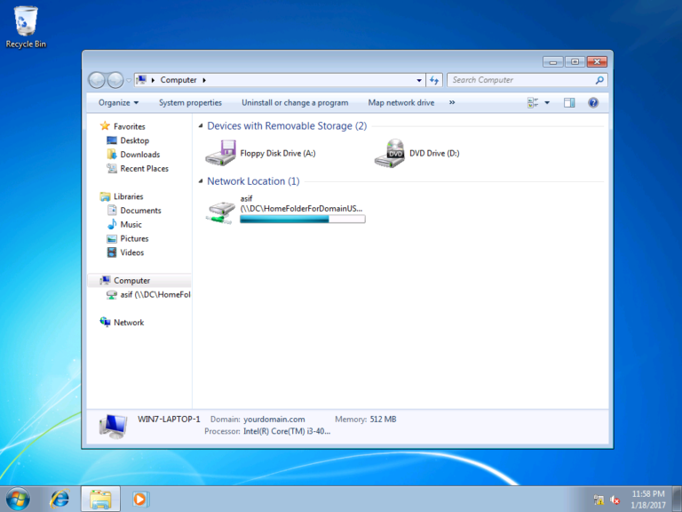 How To Hide C Drive Using Group Policies In Active Directory On Windows Server 2012 R2