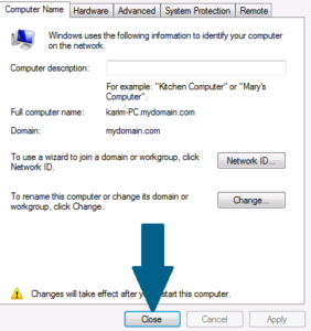 How to Join Windows 7 Professional to Domain