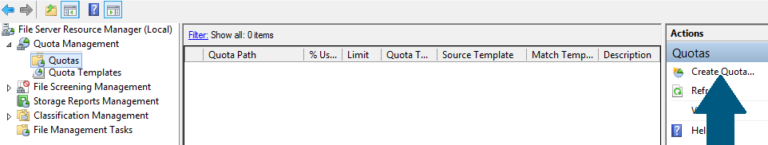 How to Configure and Enable Quota on Shared Folder Using File Server Resource Manager in Windows ...