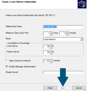 How to Configure DHCP High Availability in Load Balancing Mode on Windows Server 2012 R2
