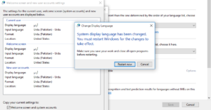How to Change System Language in Windows 10