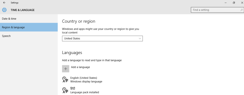 How to Change System Language in Windows 10