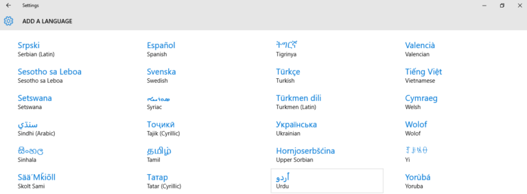 How to Change System Language in Windows 10