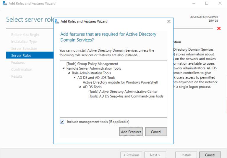 How To Add A New Domain In Existing Forest In Windows Server 2016 Using Server Manager