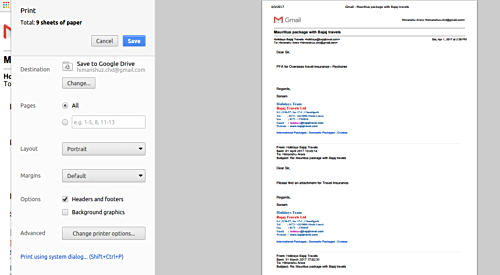 How to save Gmail email (or thread) locally as PDF file How to save Gmail email (or thread) locally as PDF file