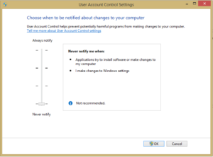 How to Disable the User Account Control (UAC) in Windows 10