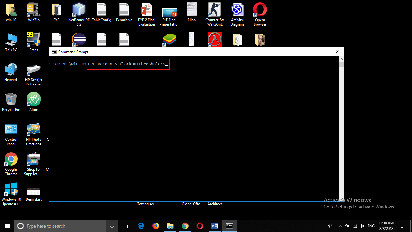 How to Temporarily Lock the PC if Someone Tries to Access it with a ...