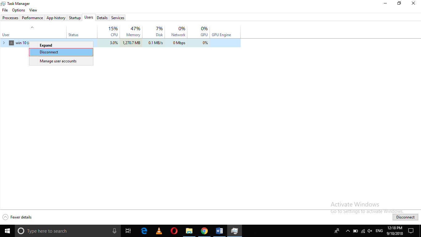 How to Lock your PC in Windows 10