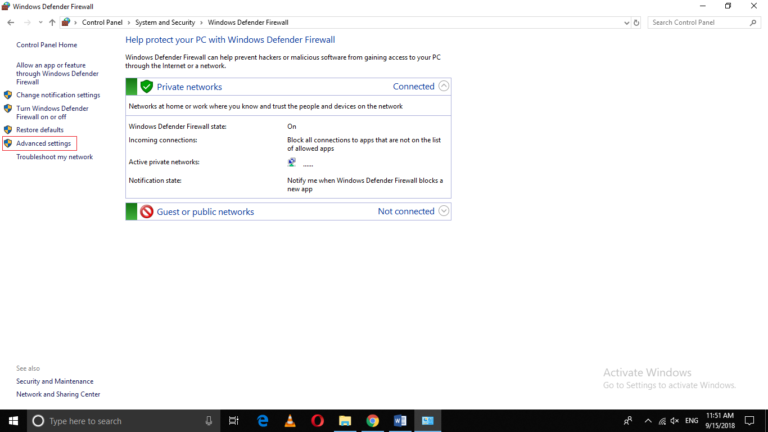 How to Allow Ping through the Firewall in Windows 10