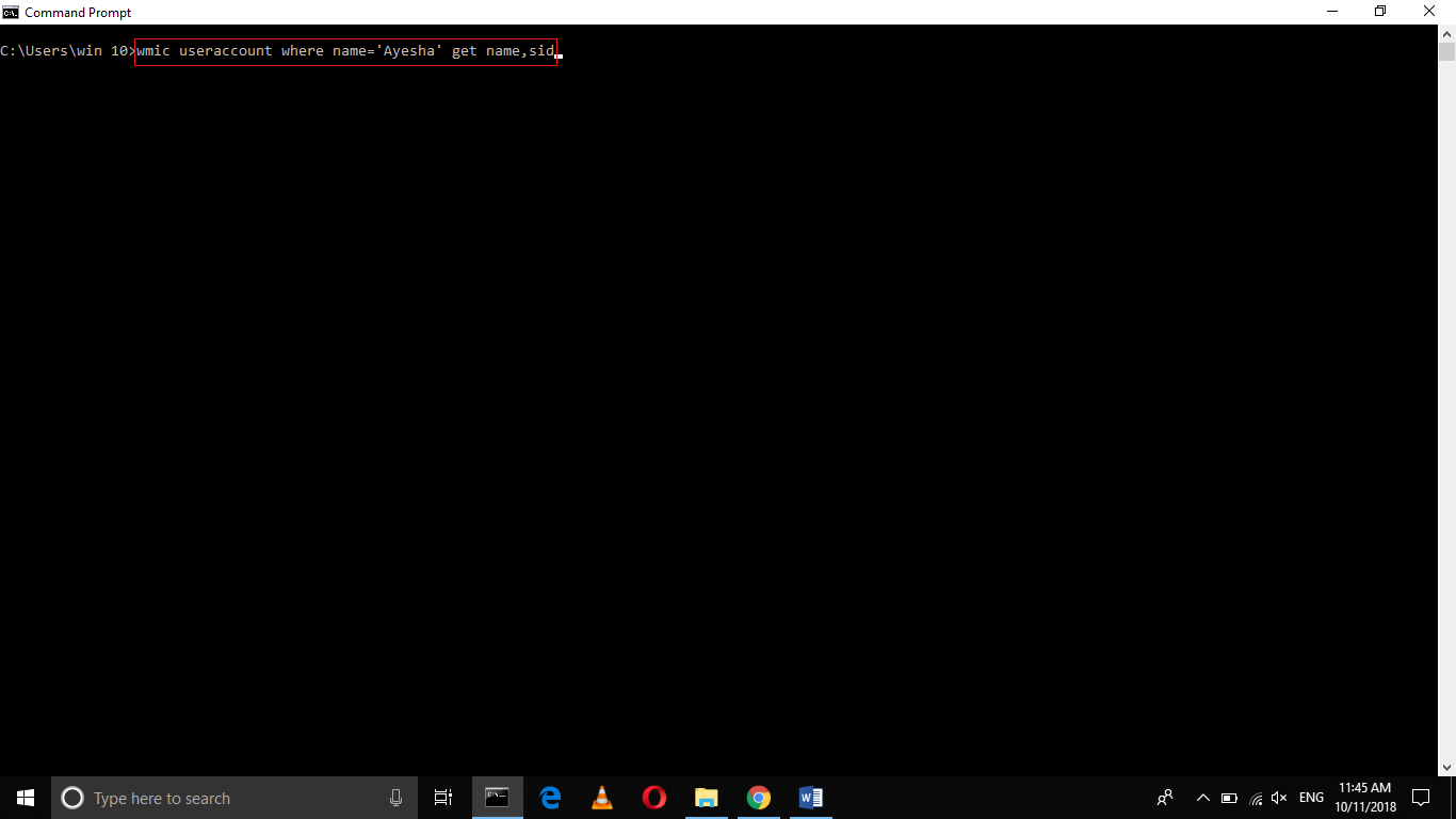 How to Find the Security Identifier (SID) of Any User in Windows 10