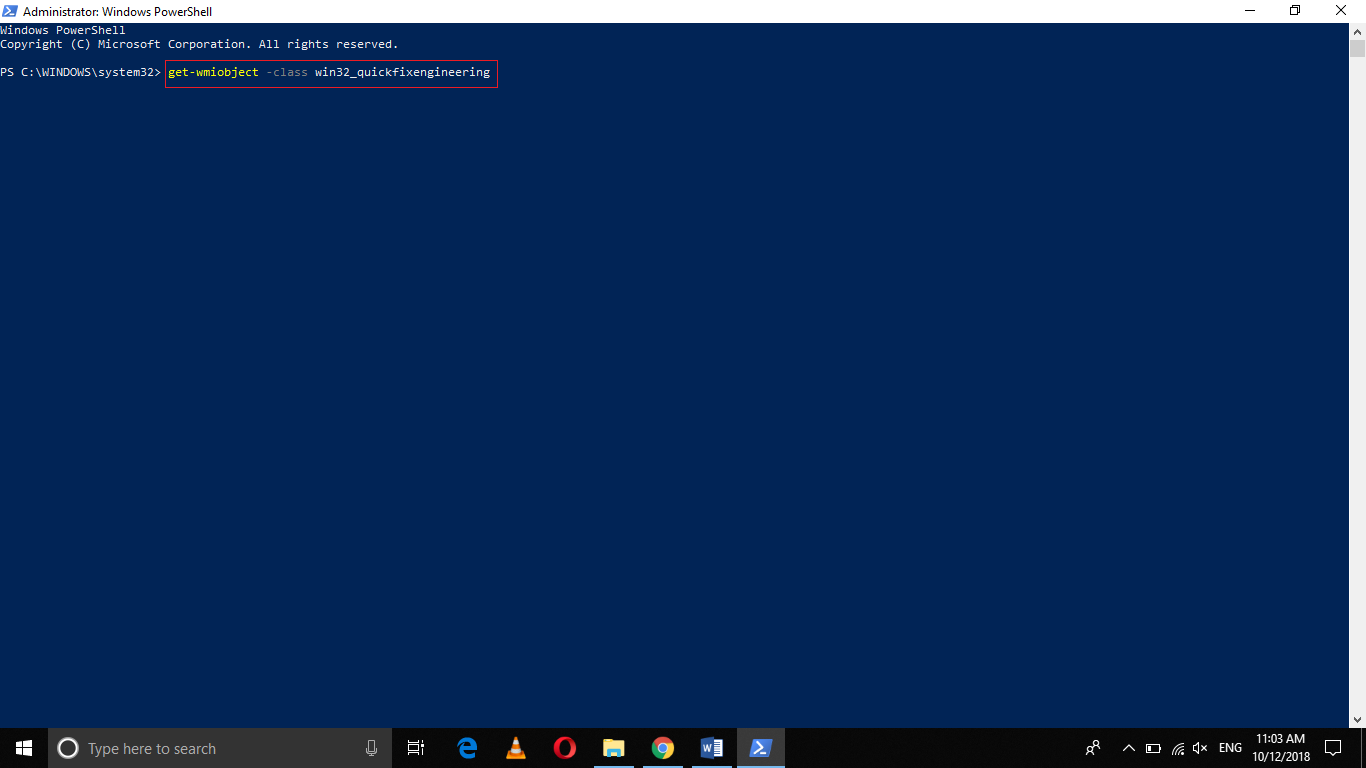 How To Check Windows 10 Update History Using Powershell