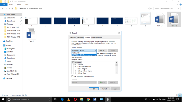 How to Turn Off Sound Effects in Windows 10