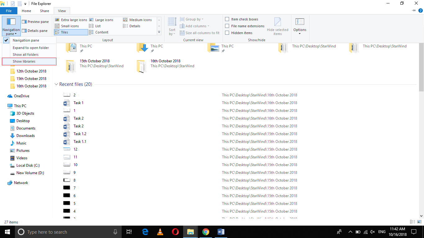 How to Add or Remove Folders in a Library in Windows 10