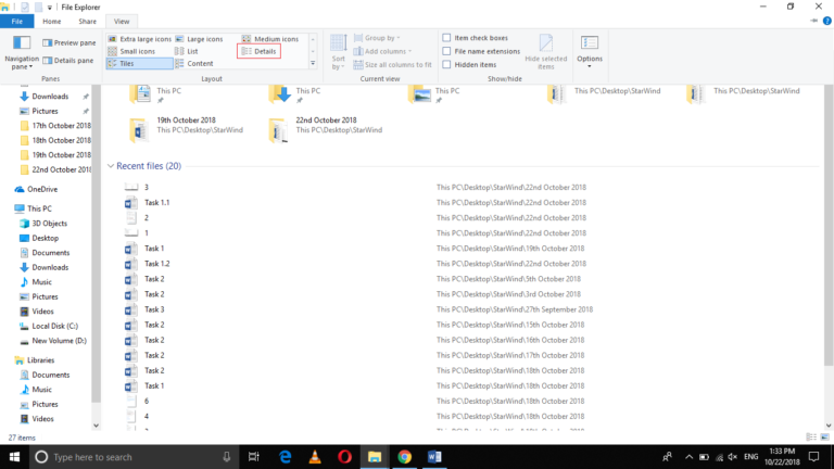 How to Easily Find Modified Files in Windows 10