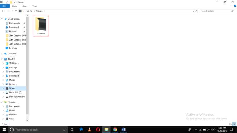 Windows Screen Recording