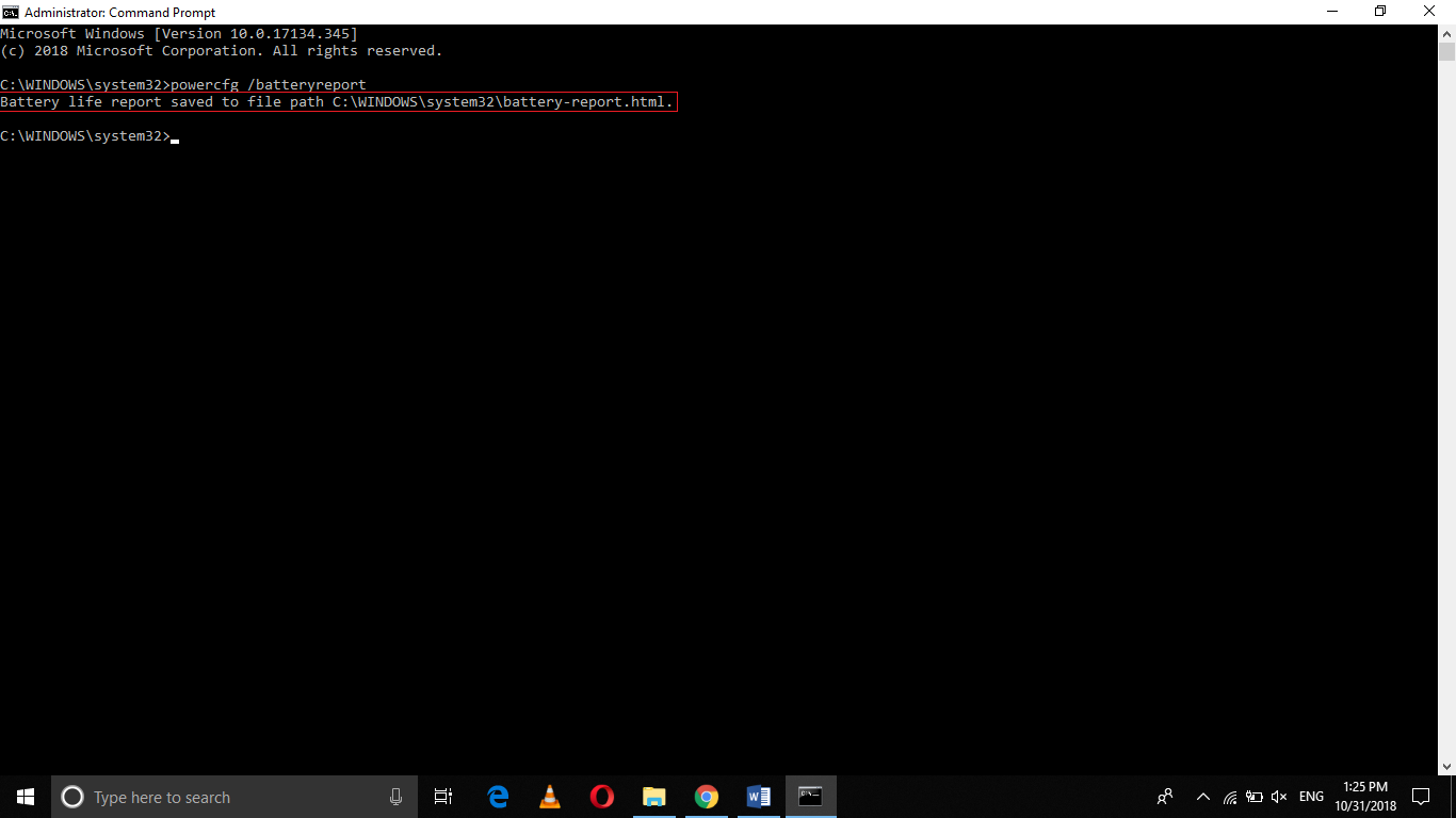 How to Check the Battery Usage in Windows 10