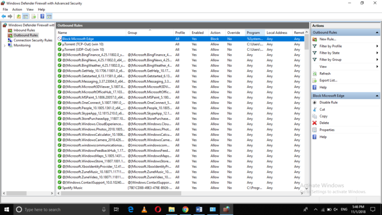 How to Create Advanced Firewall Rules in Windows 10 Firewall