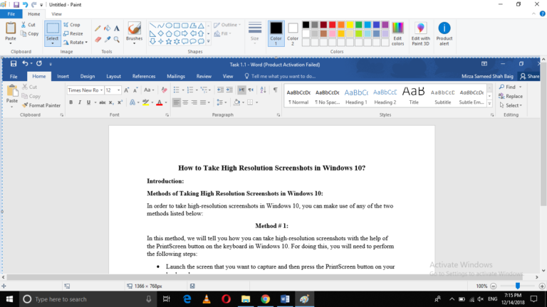 How to Take High-Resolution Screenshots in Windows