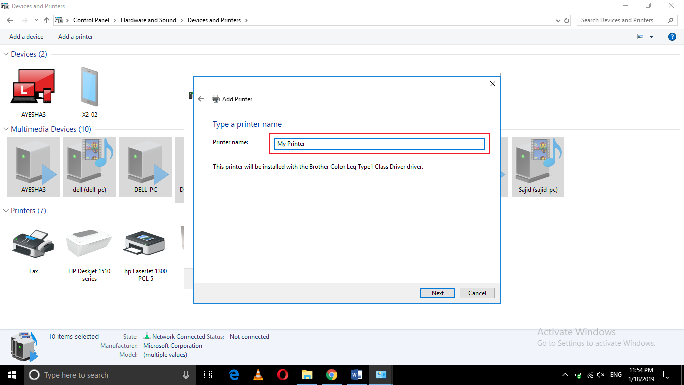 How to Install the Same Printer Twice with Different Settings in Windows 10