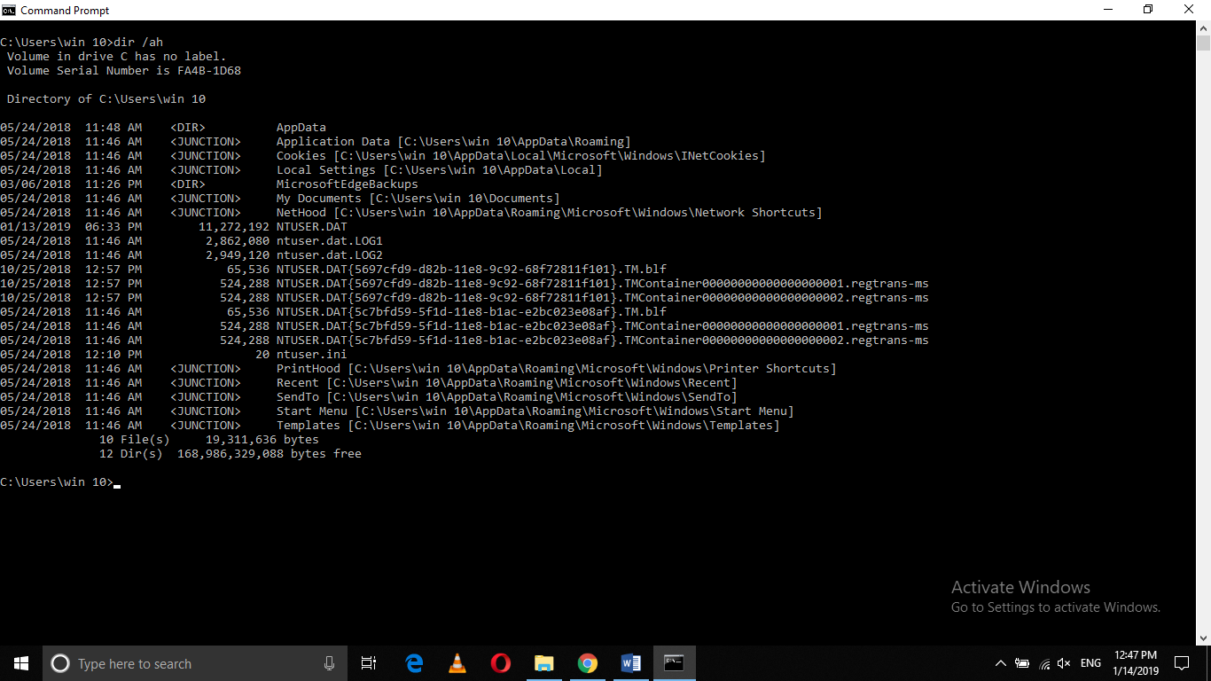 How to Use the Dir Command in Windows 10