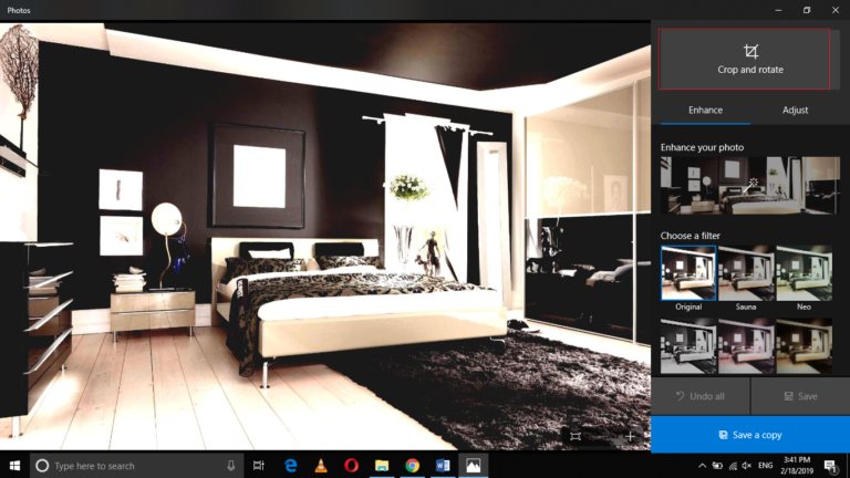 How to Edit Photos to Fit your Display in Windows 10
