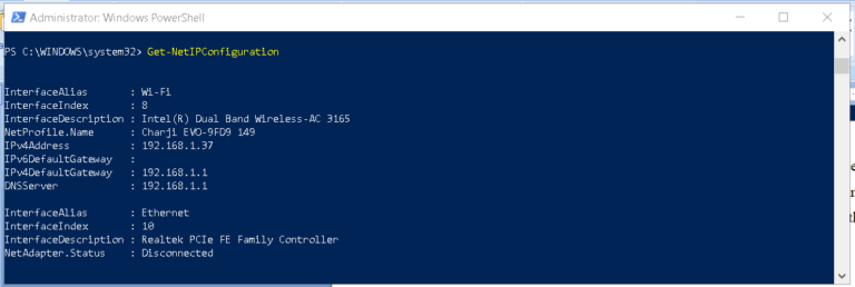 How to Change Your IP Address in Windows Using PowerShell