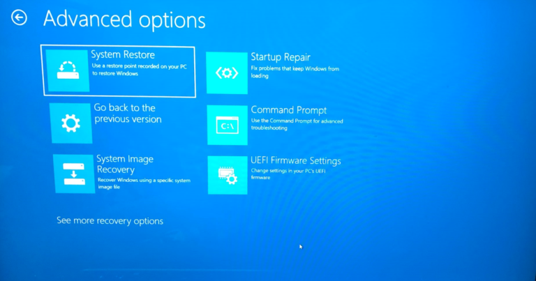 5 Ways to Get to the Windows 10 Advanced Startup Options Menu