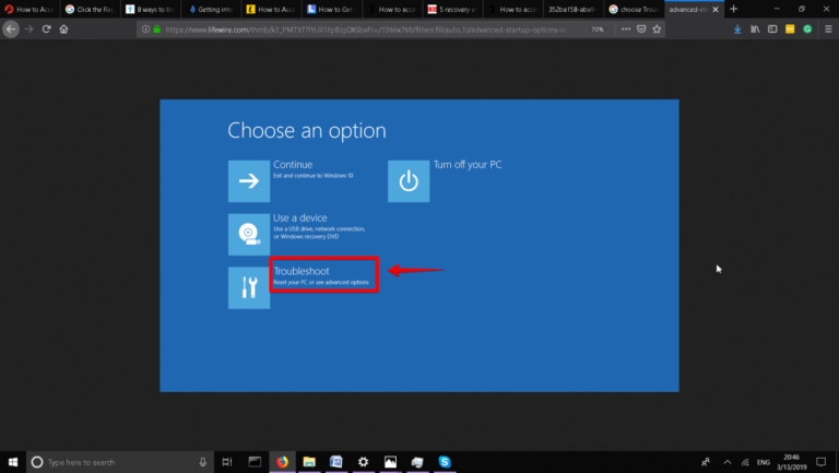 5 Ways to Get to the Windows 10 Advanced Startup Options Menu
