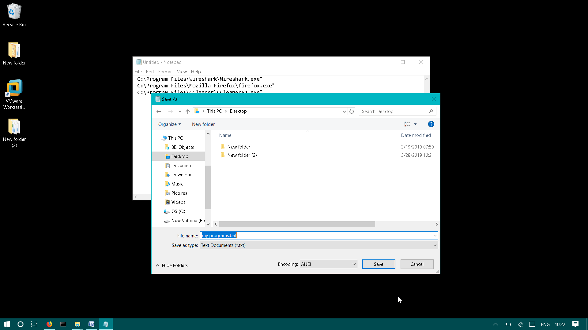 Open Multiple Apps at Once in Windows 10