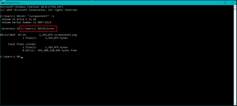 Find and Open Files using Windows Command Prompt