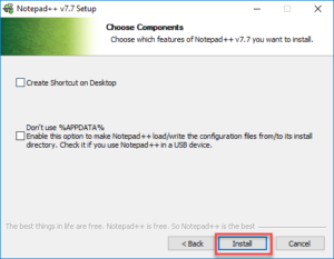 How to Install Notepad++ in Windows 10