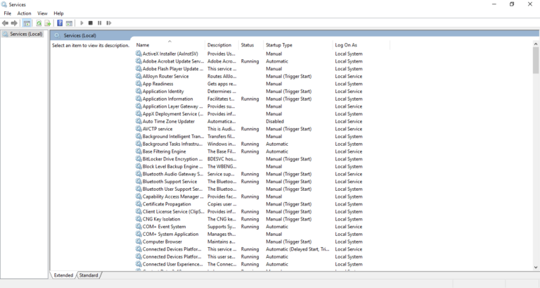 How to Enable, Disable, Start and Stop a Service in Windows 10