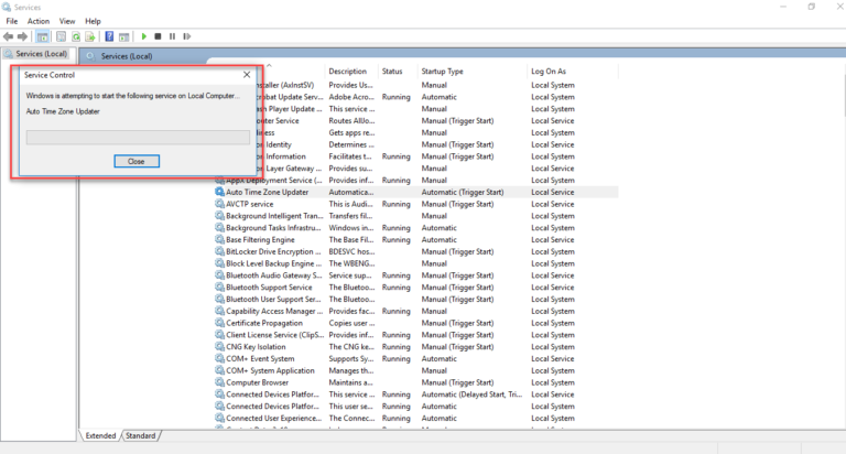 How to Enable, Disable, Start and Stop a Service in Windows 10