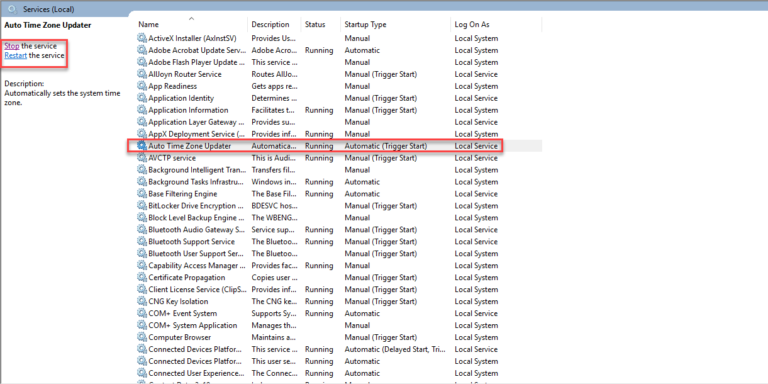 How to Enable, Disable, Start and Stop a Service in Windows 10