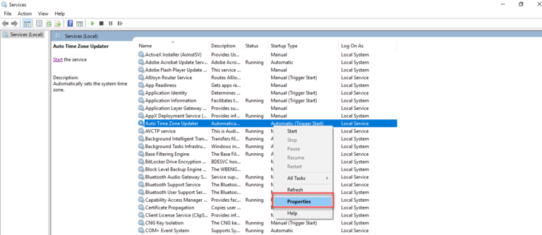 How to Enable, Disable, Start and Stop a Service in Windows 10