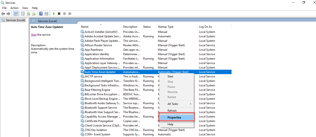 How to Enable, Disable, Start and Stop a Service in Windows 10