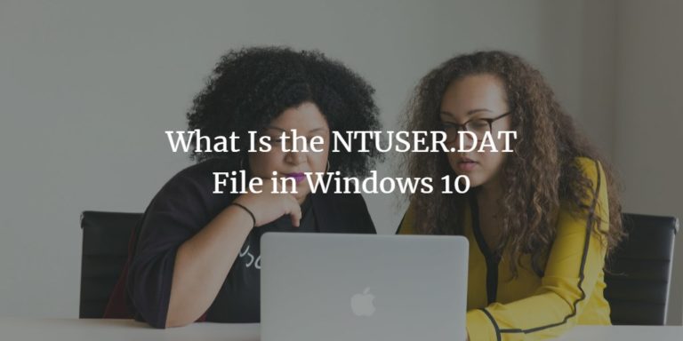 What Is the NTUSER.DAT File in Windows 10?