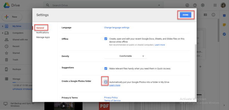 How to use Google Photos in Windows 10
