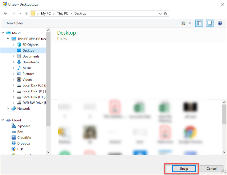 How to Create and Open ZIPX Files in Windows 10