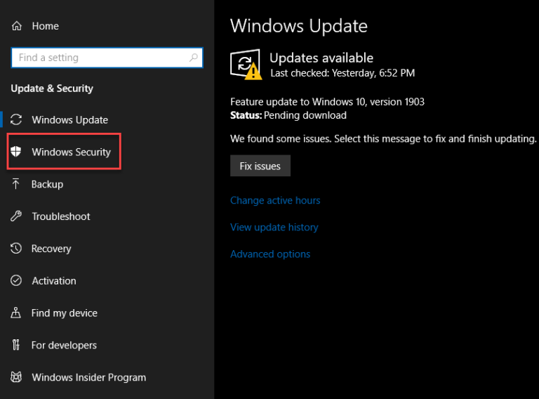 How to enable Defender Antivirus for Windows Security on Windows 10