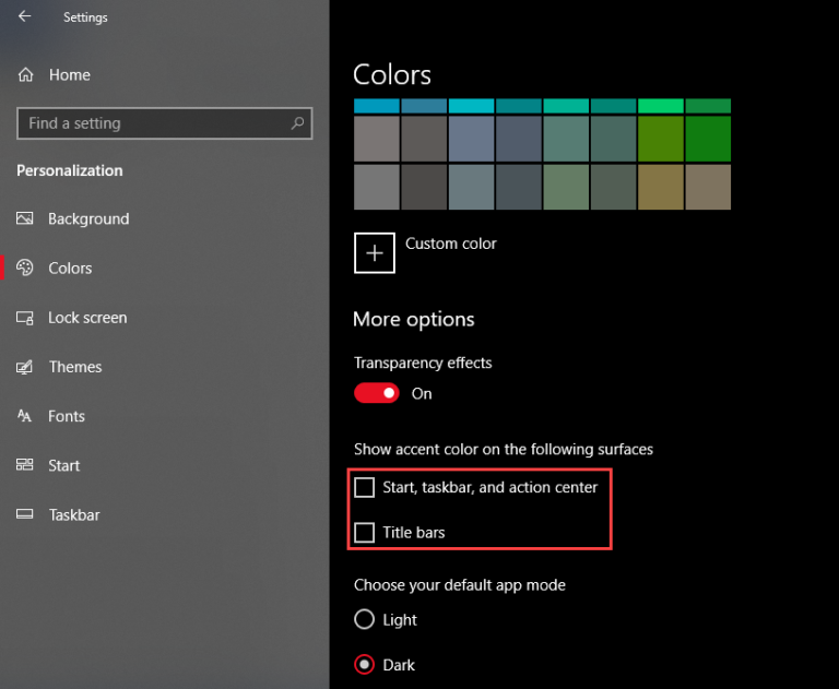 How to personalize Window Borders and Shadows on Windows 10