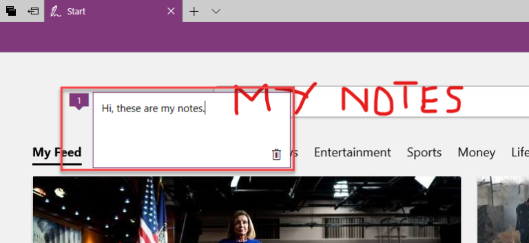How to make notes on web pages with Microsoft Edge in Windows 10
