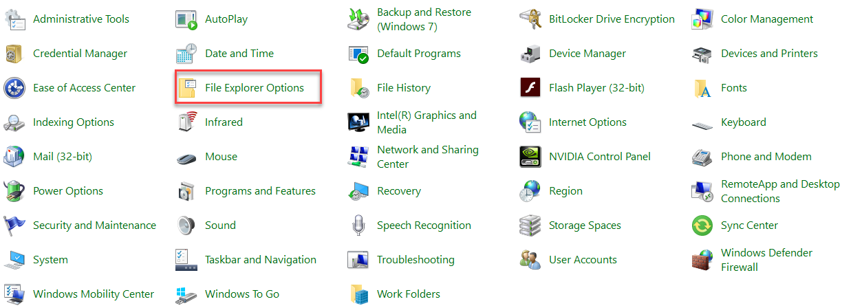 How To Configure Folder Options In Windows 10