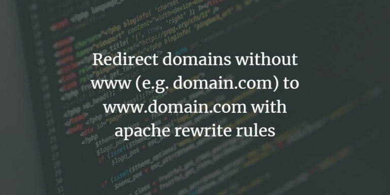 Redirect Domains Without Eg With Apache Rewrite Rules 