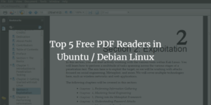 5 Free PDF Readers in Ubuntu / Debian Linux