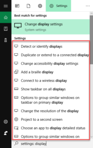 How to find system settings easily on Windows 10