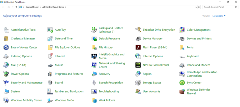 How to find system settings easily on Windows 10